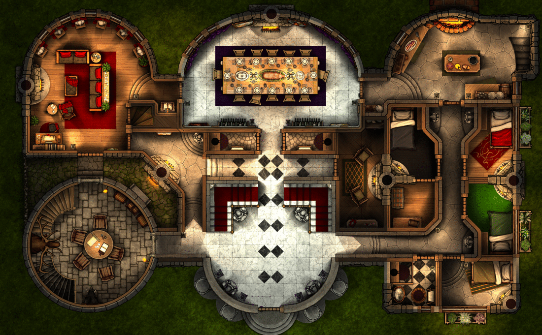 Baileywiki Maps Pack | Foundry Virtual Tabletop